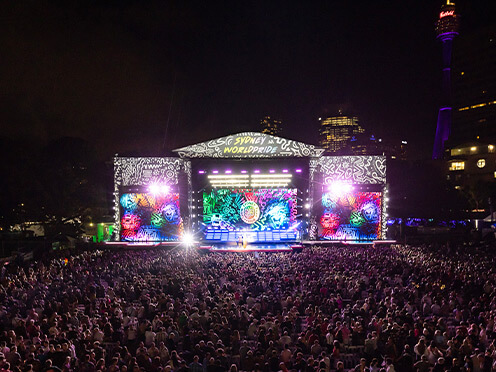 Major events in the Domain Sydney | Botanic Gardens of Sydney